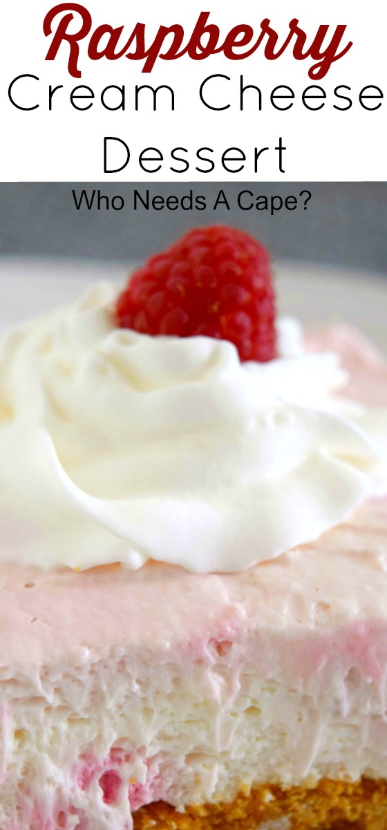 Raspberry Cream Cheese Dessert