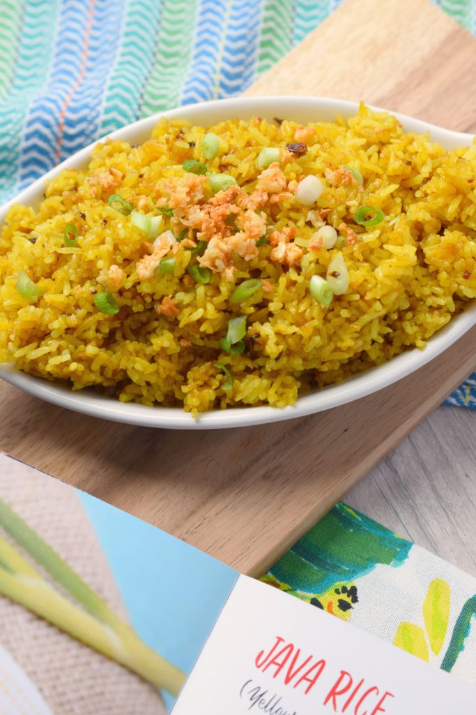 Java Rice - Yellow Fried Rice - Who Needs A Cape?